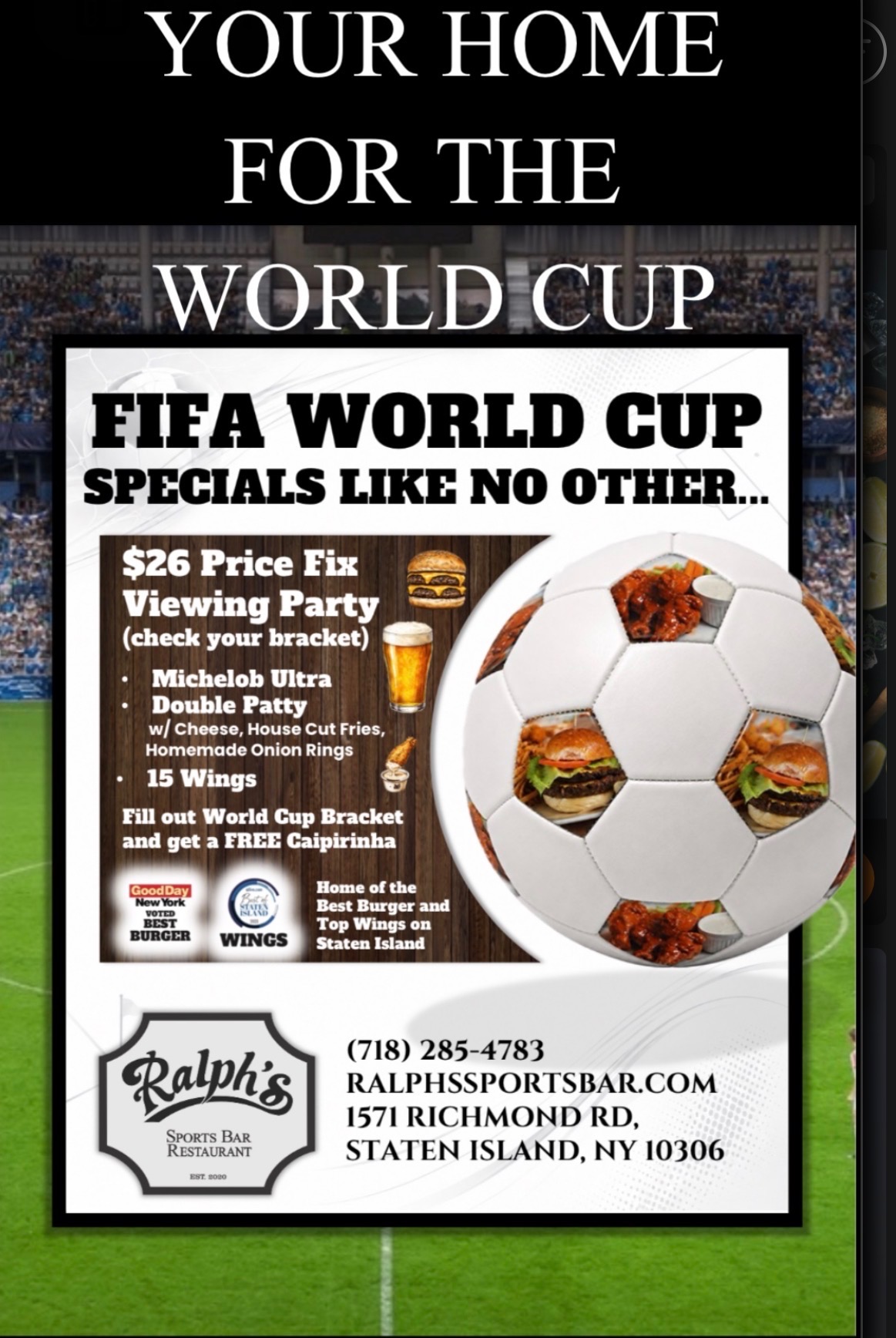 Where to eat, drink, and celebrate the World Cup in New York and New Jersey